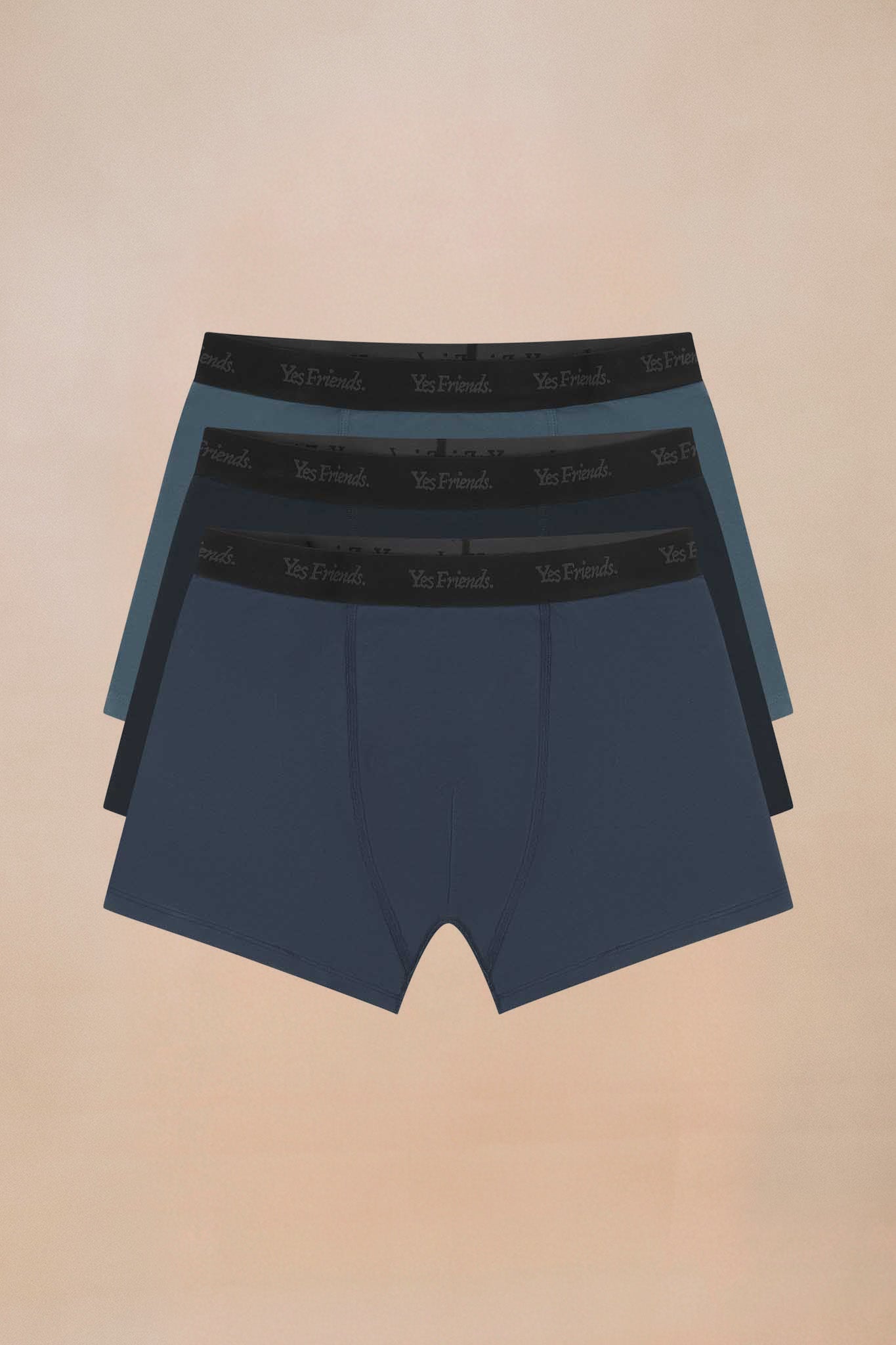 Boxer Trunks - 3 Pack – Yes Friends